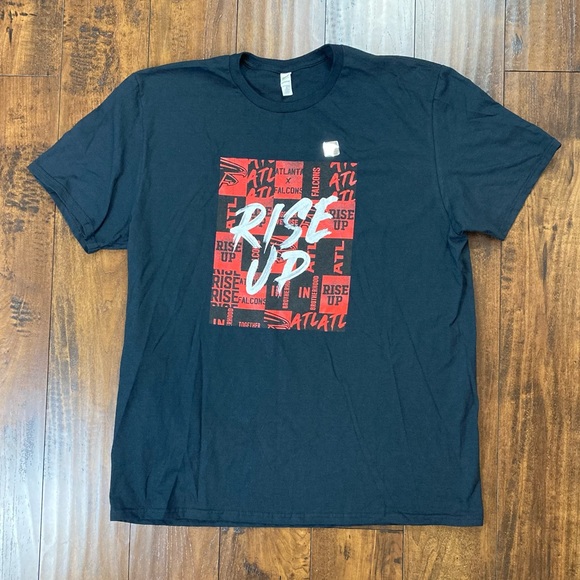 Fruit of the Loom | Shirts | Atlanta Falcons Shirt Rise Up Black Publix ...